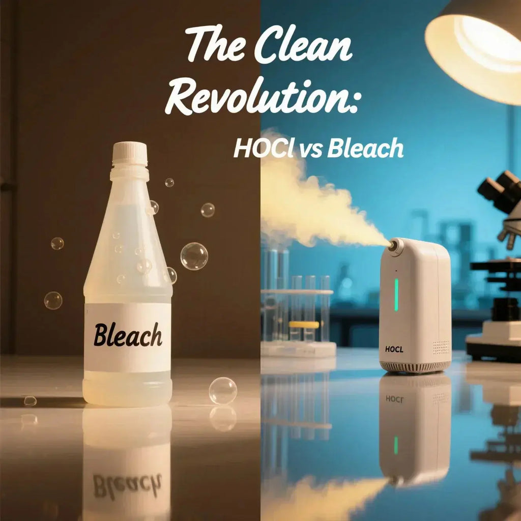 HOCl vs Bleach: Which Is Safer, Stronger, and More Sustainable ...